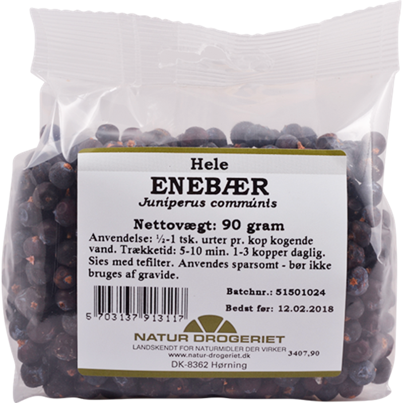 Enebær - Egenskaber, anvendelsesmuligheder osv.